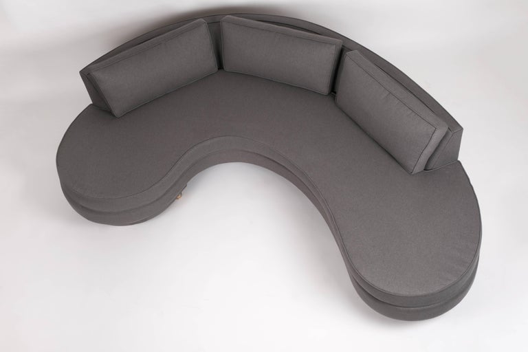 1950s Custom Kidney Sofa at 1stDibs