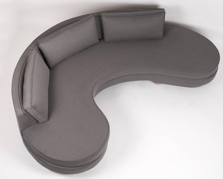 1950s Custom Kidney Sofa at 1stDibs