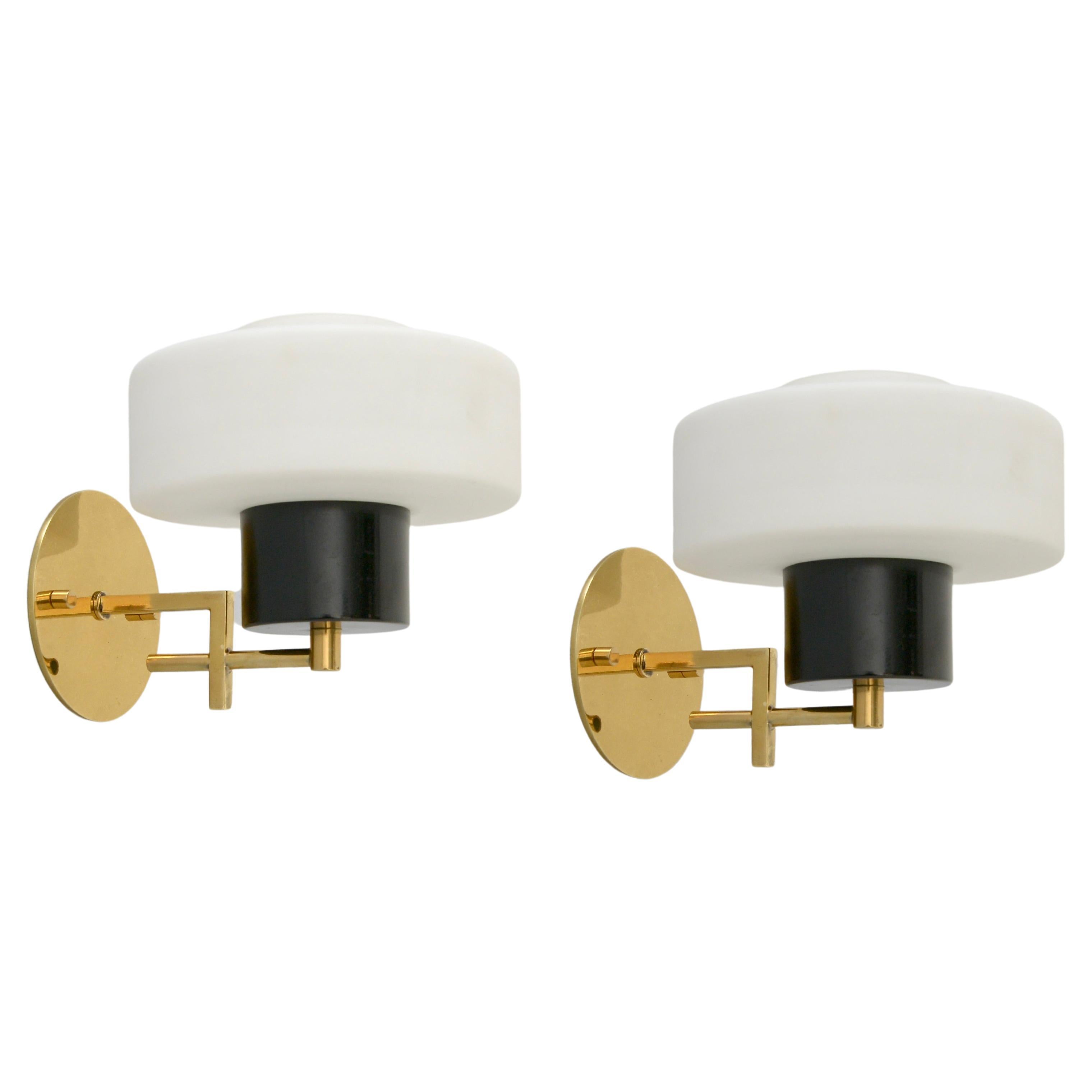 1950s Directional Cylinder Sconces at 1stDibs