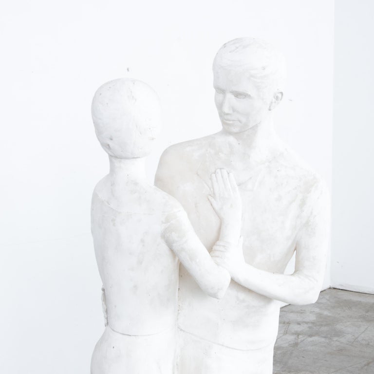 1950s Dancing Plaster Figures For Sale at 1stDibs