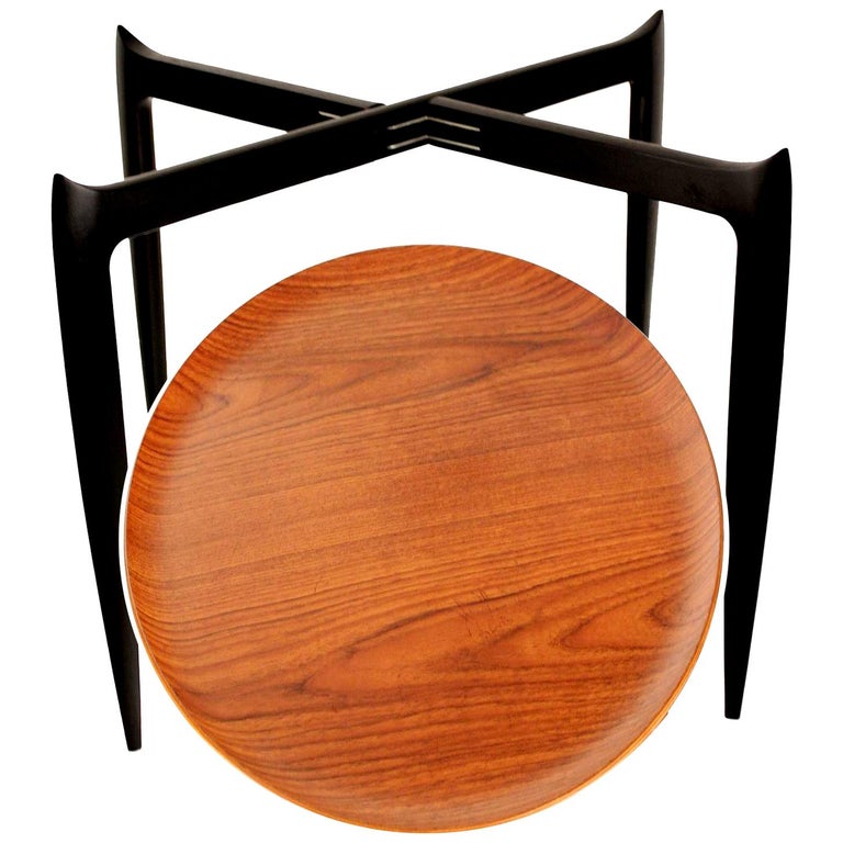 1960s Scandinavian Friz Hansen and Sven Age Wilumssen Side Table For ...