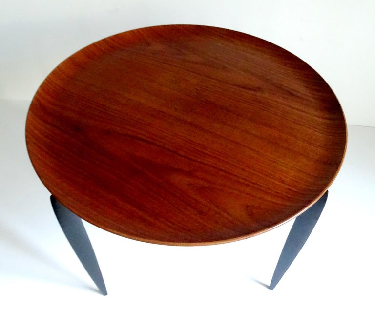 1960s Scandinavian Friz Hansen and Sven Age Wilumssen Side Table For ...