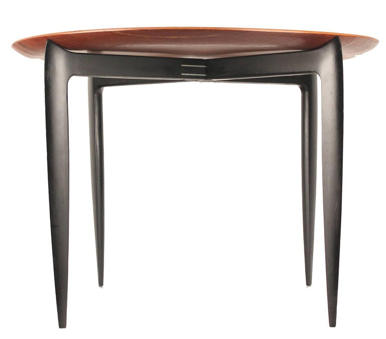 1960s Scandinavian Friz Hansen and Sven Age Wilumssen Side Table For ...