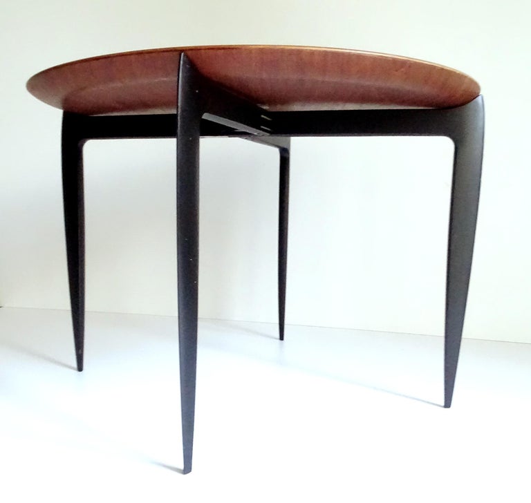 1960s Scandinavian Friz Hansen and Sven Age Wilumssen Side Table For ...