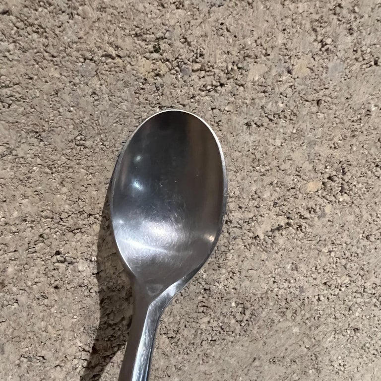 1950s Dansk Fjord Small Spoon Jens Quistgaard Teak Stainless Germany ...