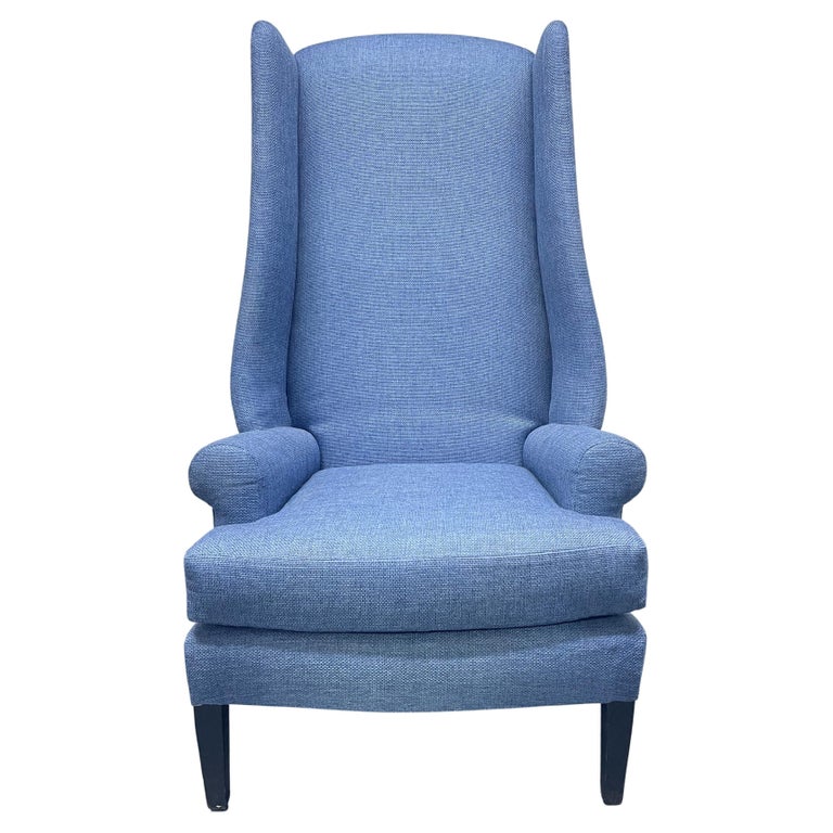 1950s, Decorative Wingback Chair For Sale at 1stDibs