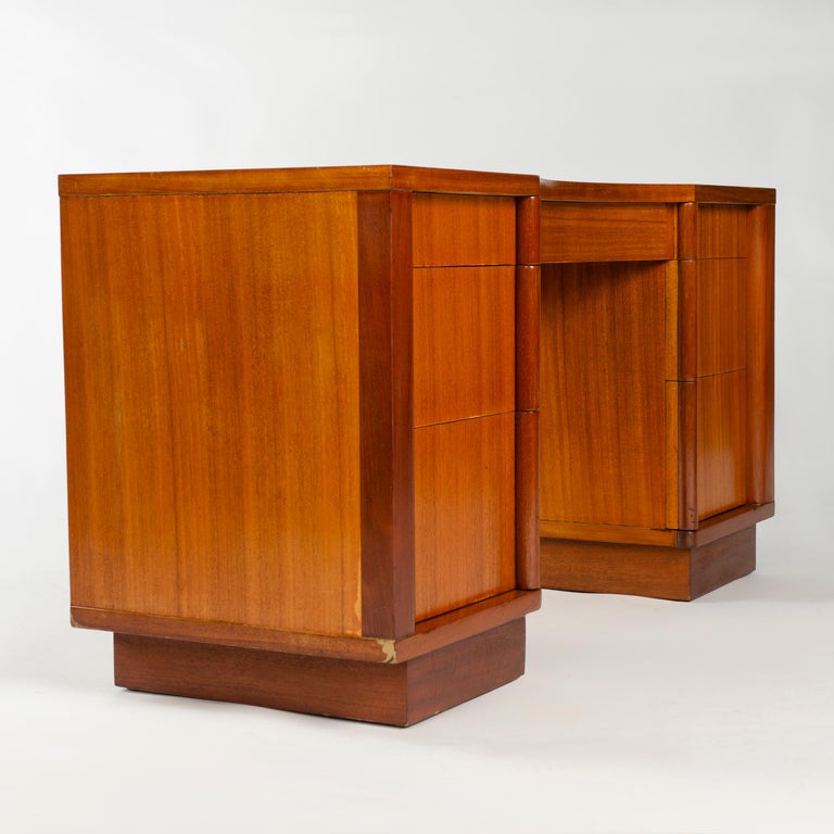 1950s Demilune Vanity or Desk by Edward Wormley for Dunbar For Sale at ...