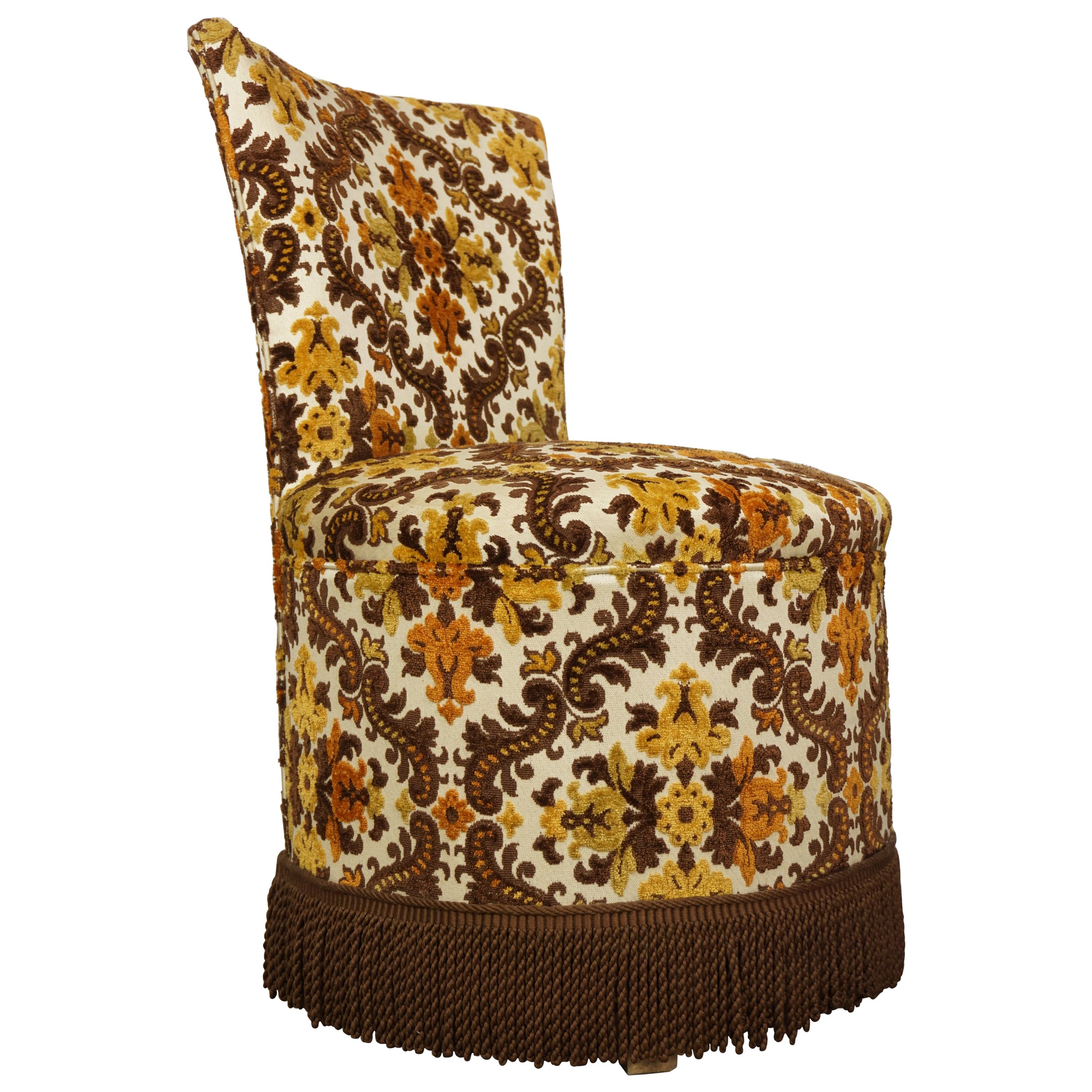 1950s Design Cocktail Easy Armchair Toad Style at 1stDibs