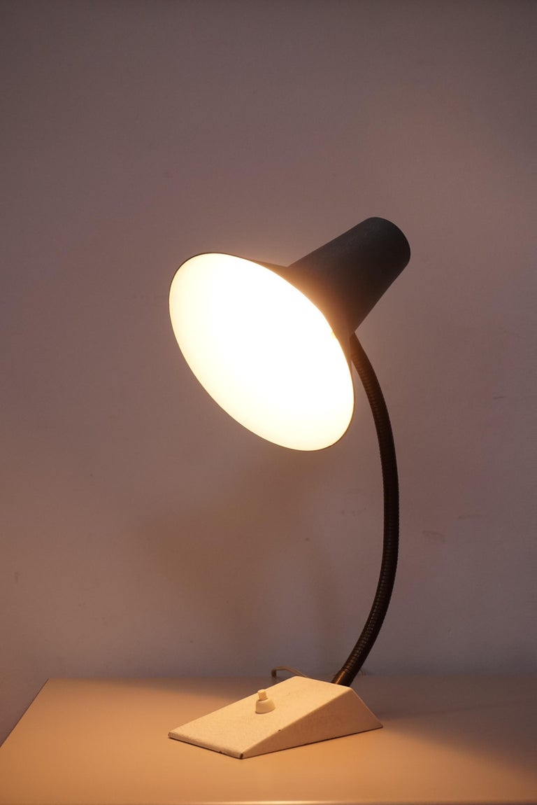 1950s Design Metal Articulated Desk Lamp For Sale at 1stDibs