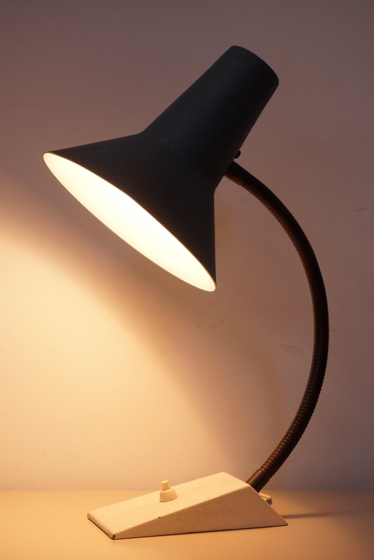 1950s Design Metal Articulated Desk Lamp For Sale at 1stDibs