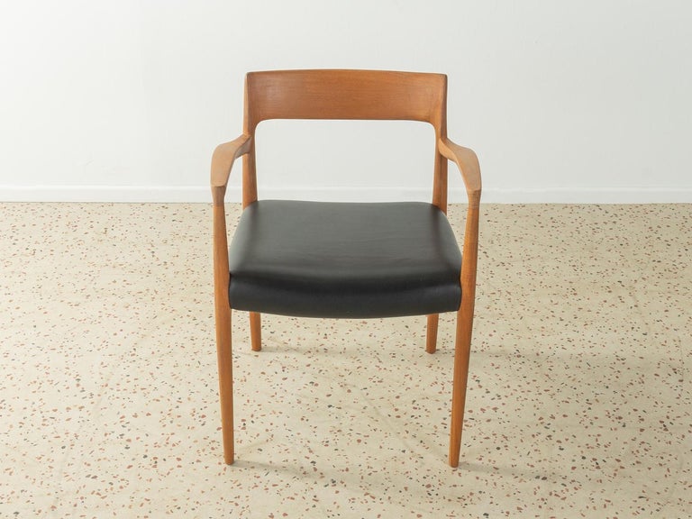 1950s Dining Chairs by Nils Otto Møller, Set of 5 For Sale at 1stDibs