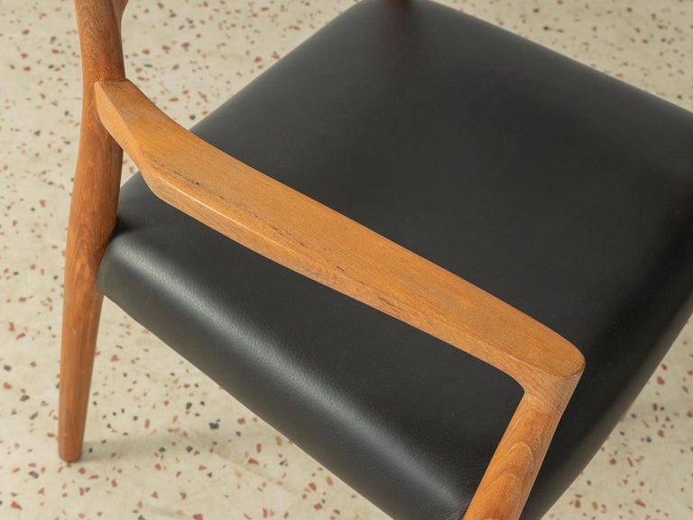 1950s Dining Chairs by Nils Otto Møller, Set of 5 For Sale at 1stDibs