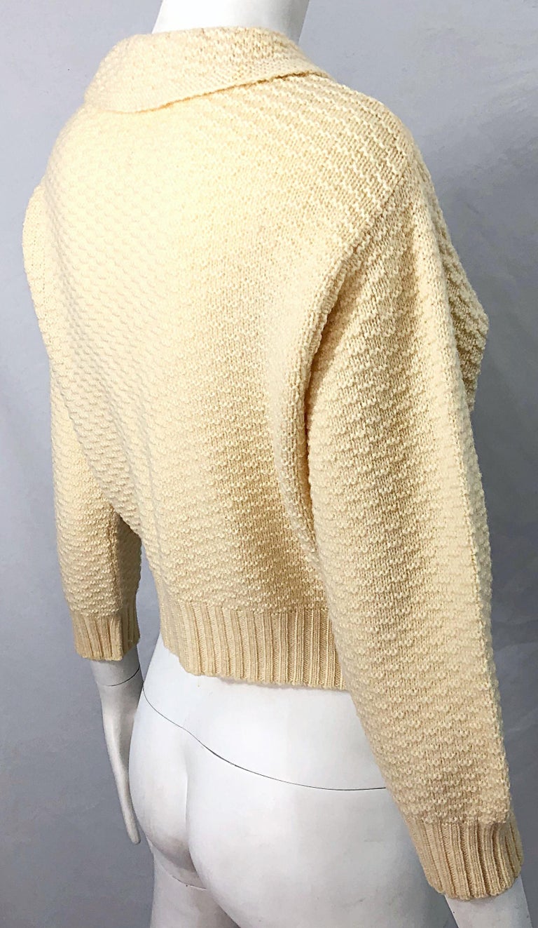 1950s Elsa Schiaparelli Novelty Poodle Rhinestone Vintage Ivory 50s ...