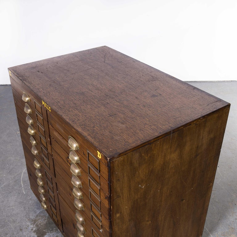 1950's Engineers Drawer Units, Twenty Four Drawers '1226.2' For Sale at ...
