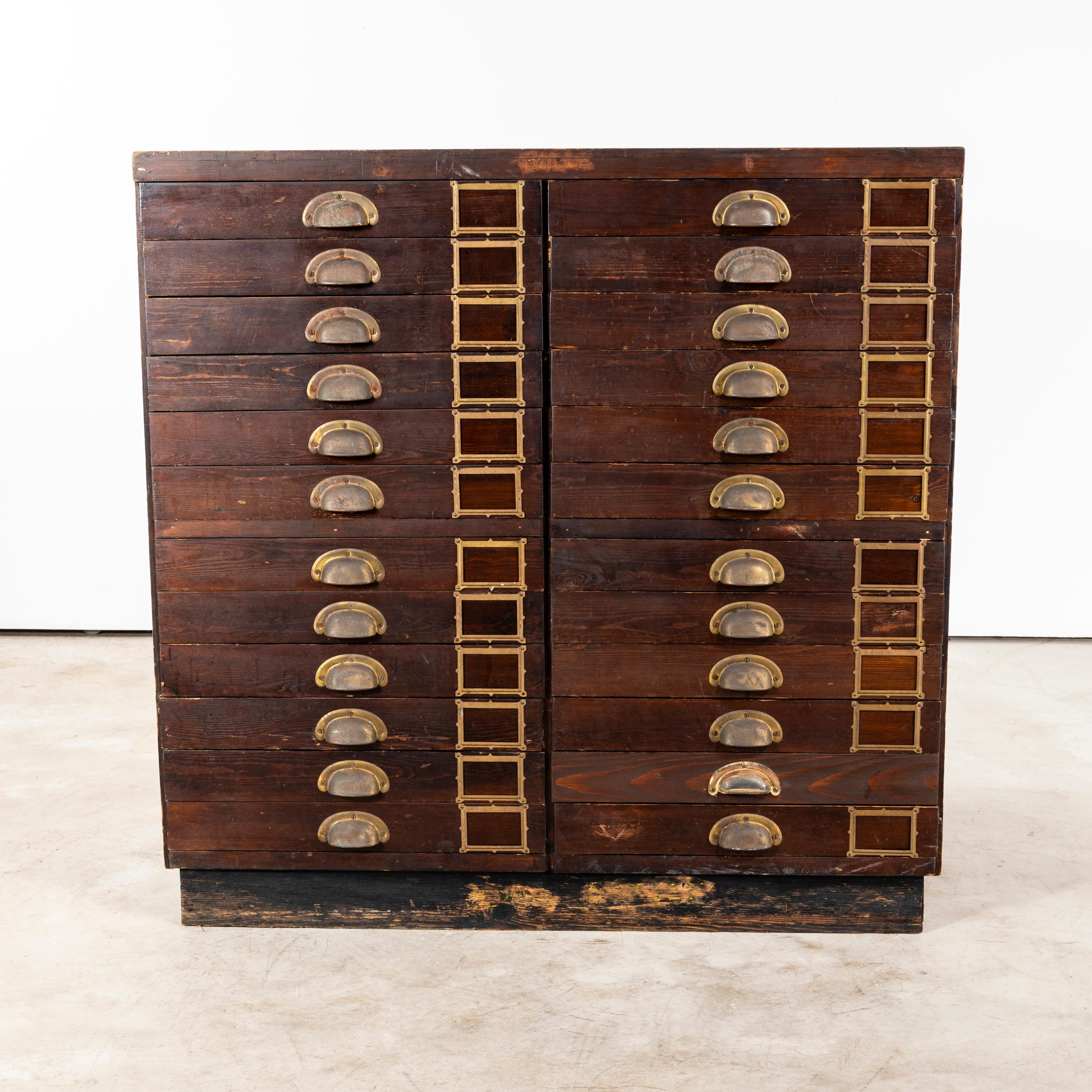 1950’S Engineers Single Drawer Units – Twenty Four Drawers (1227.6) For ...
