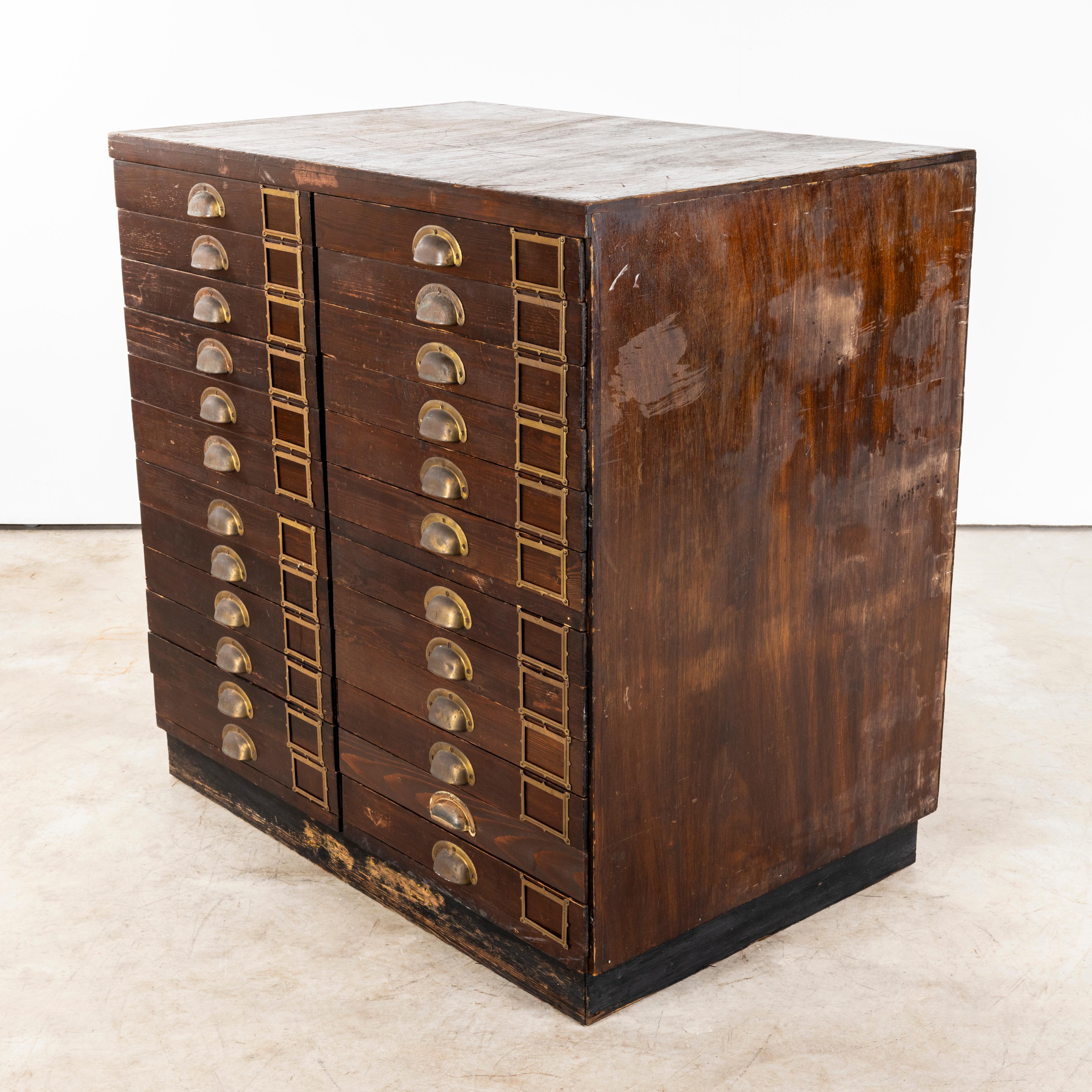 1950’S Engineers Single Drawer Units – Twenty Four Drawers (1227.6) For ...