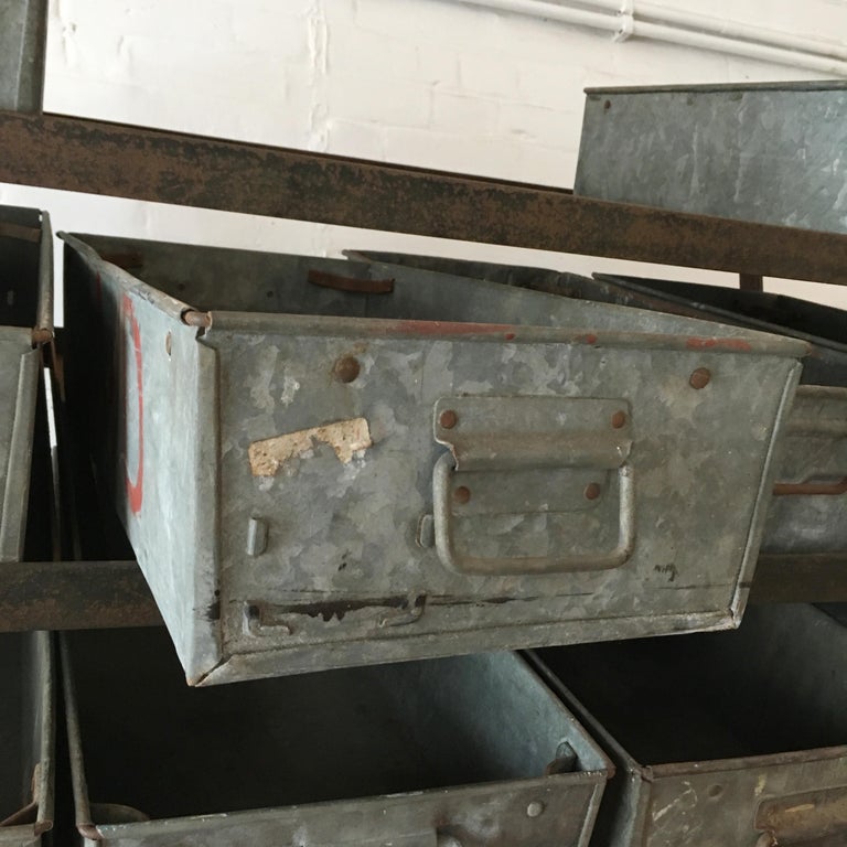 1950s Engineers Storage Racking with Drawers For Sale at 1stDibs ...