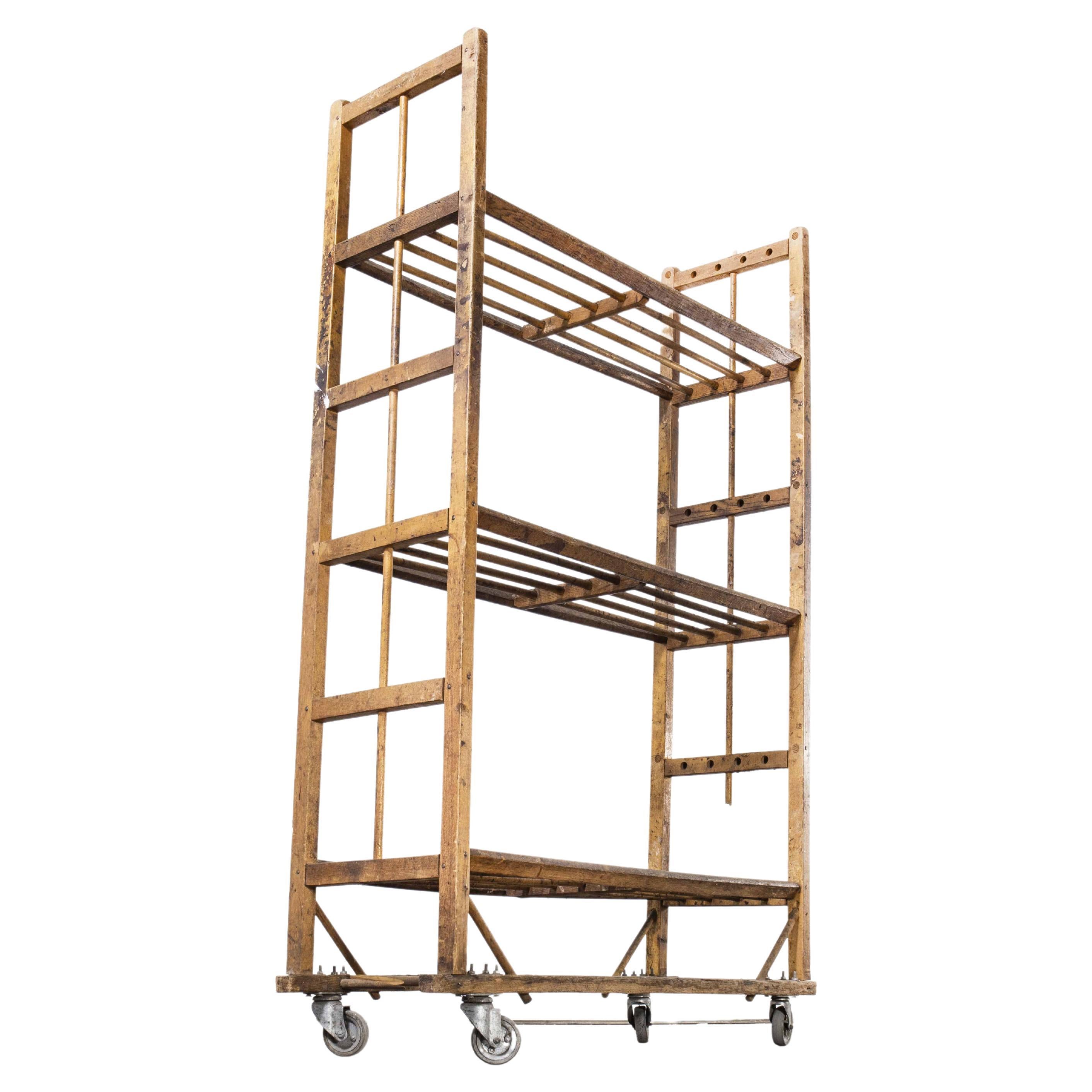 Huge 1940's English Wine Rack at 1stDibs