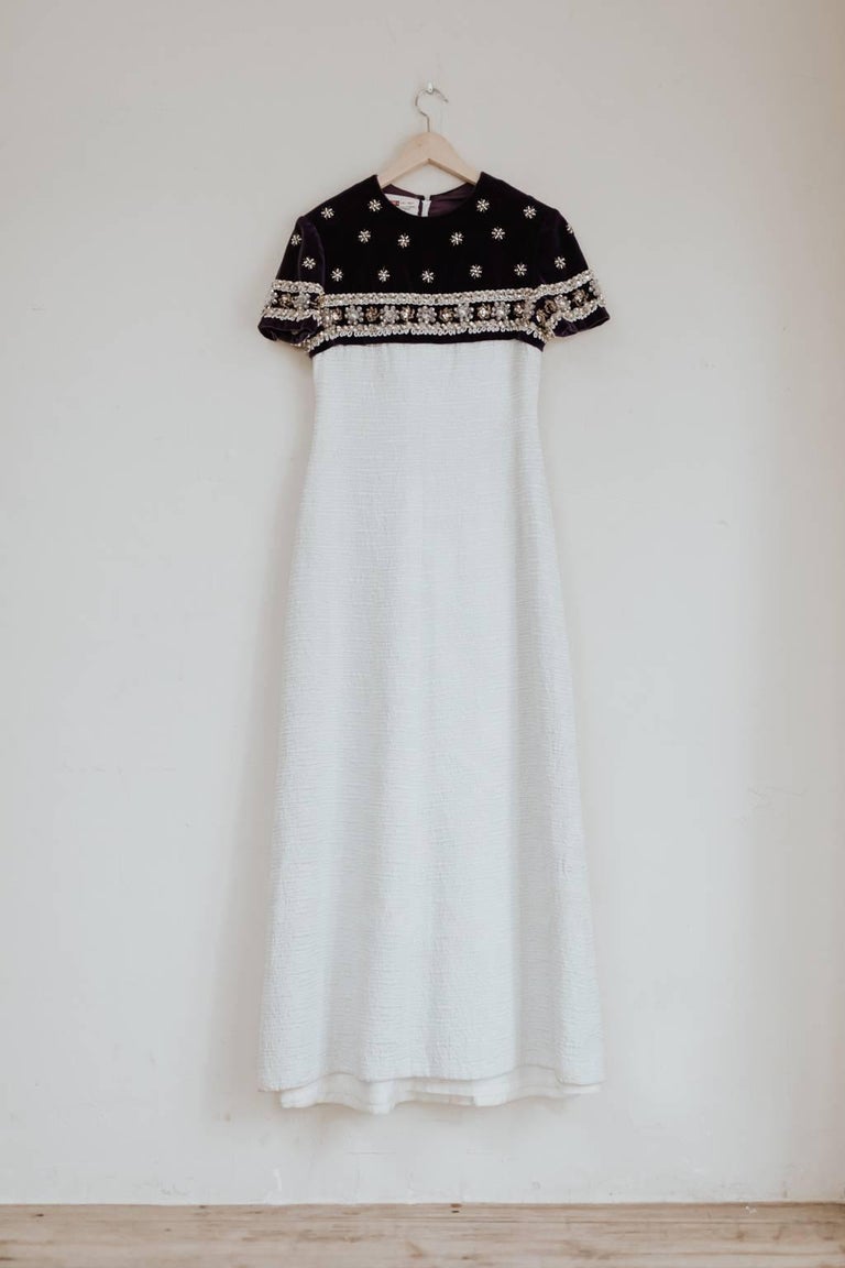 1950s Evening Frock/Gown For Sale at 1stDibs