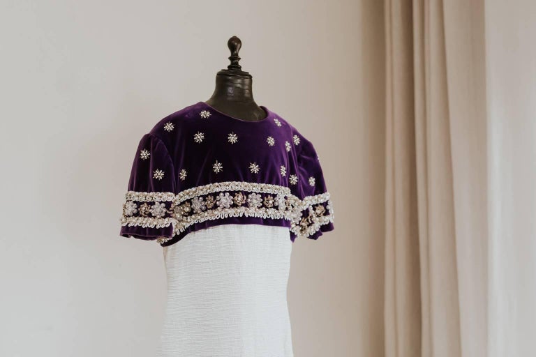 1950s Evening Frock/Gown For Sale at 1stDibs