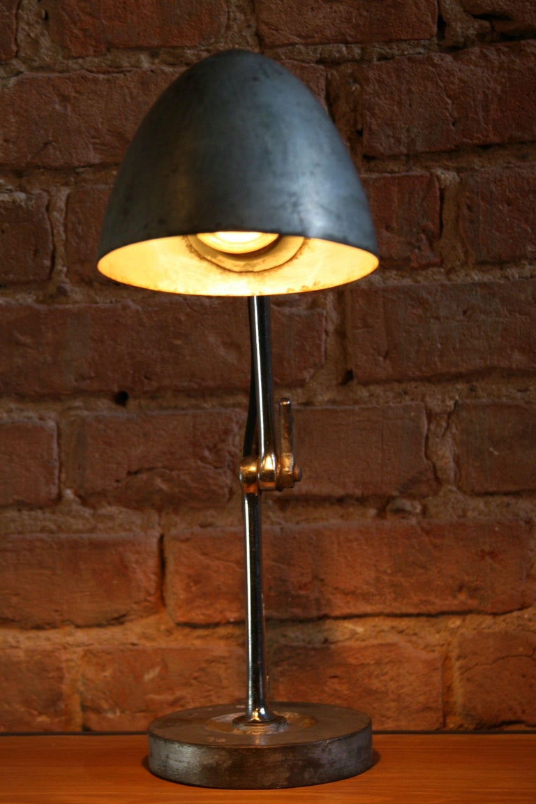 1950s Factory Workshop Lamp FIS For Sale at 1stDibs