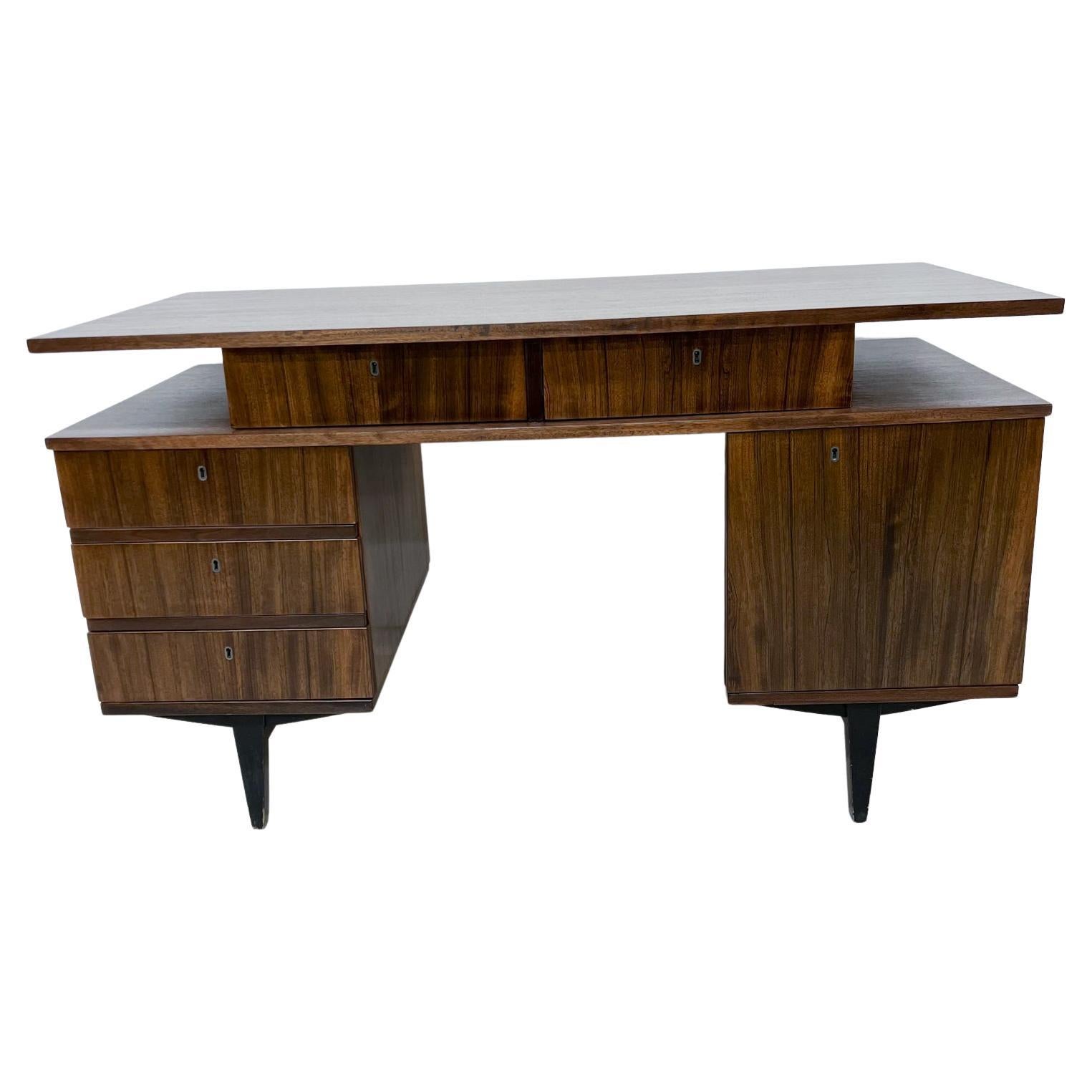 Large Executive Desk by Dassi, Italy, 1960s at 1stDibs