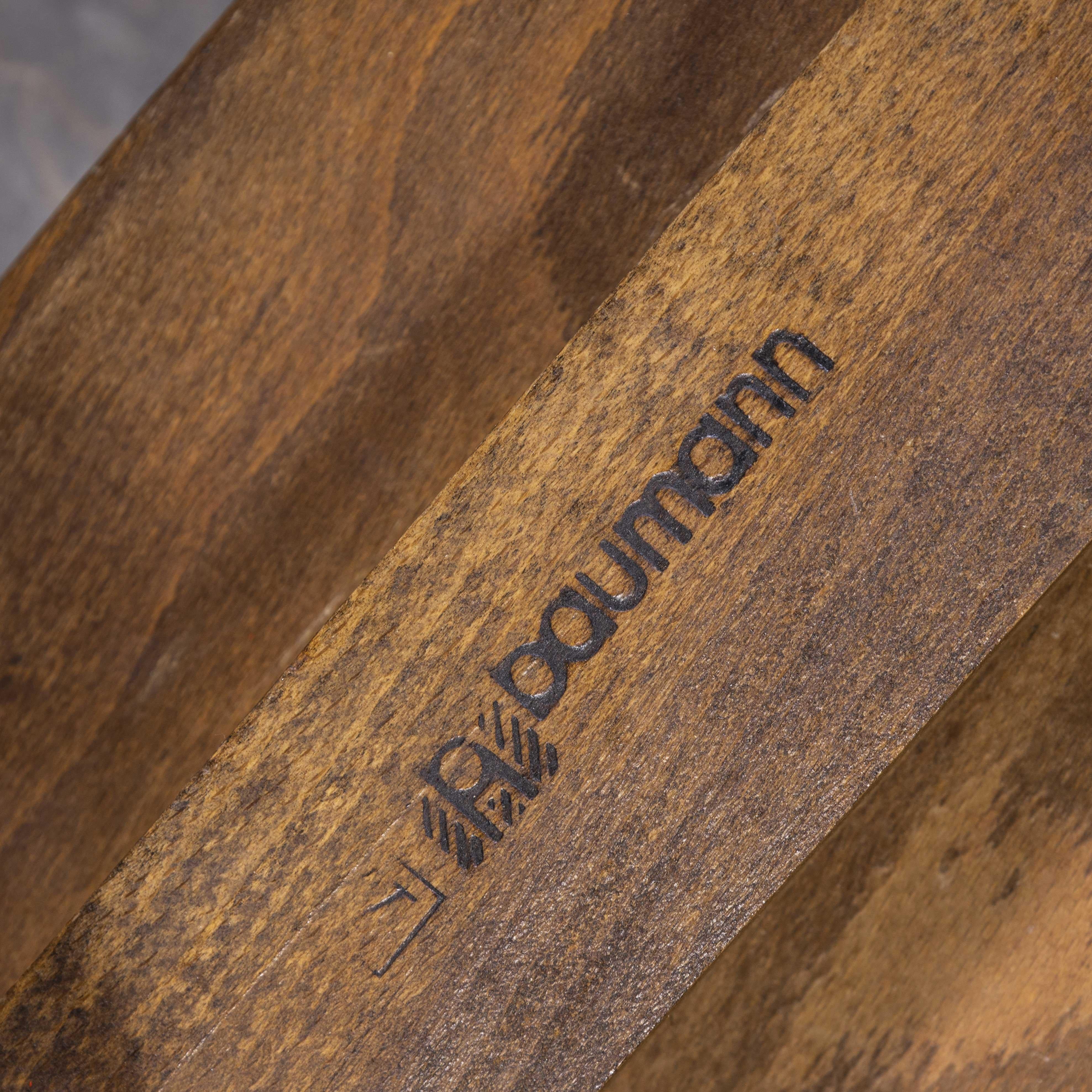 1950's French Baumann Menuet Dining Chair - Set Of Six For Sale at 1stDibs