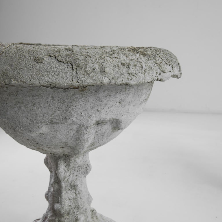 1950s, French Concrete Planters, a Pair at 1stDibs