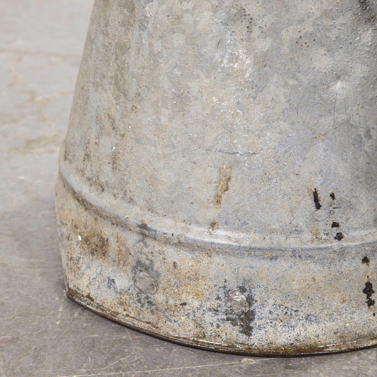 1950s, French Galvanised Large Tin Pitcher For Sale at 1stDibs