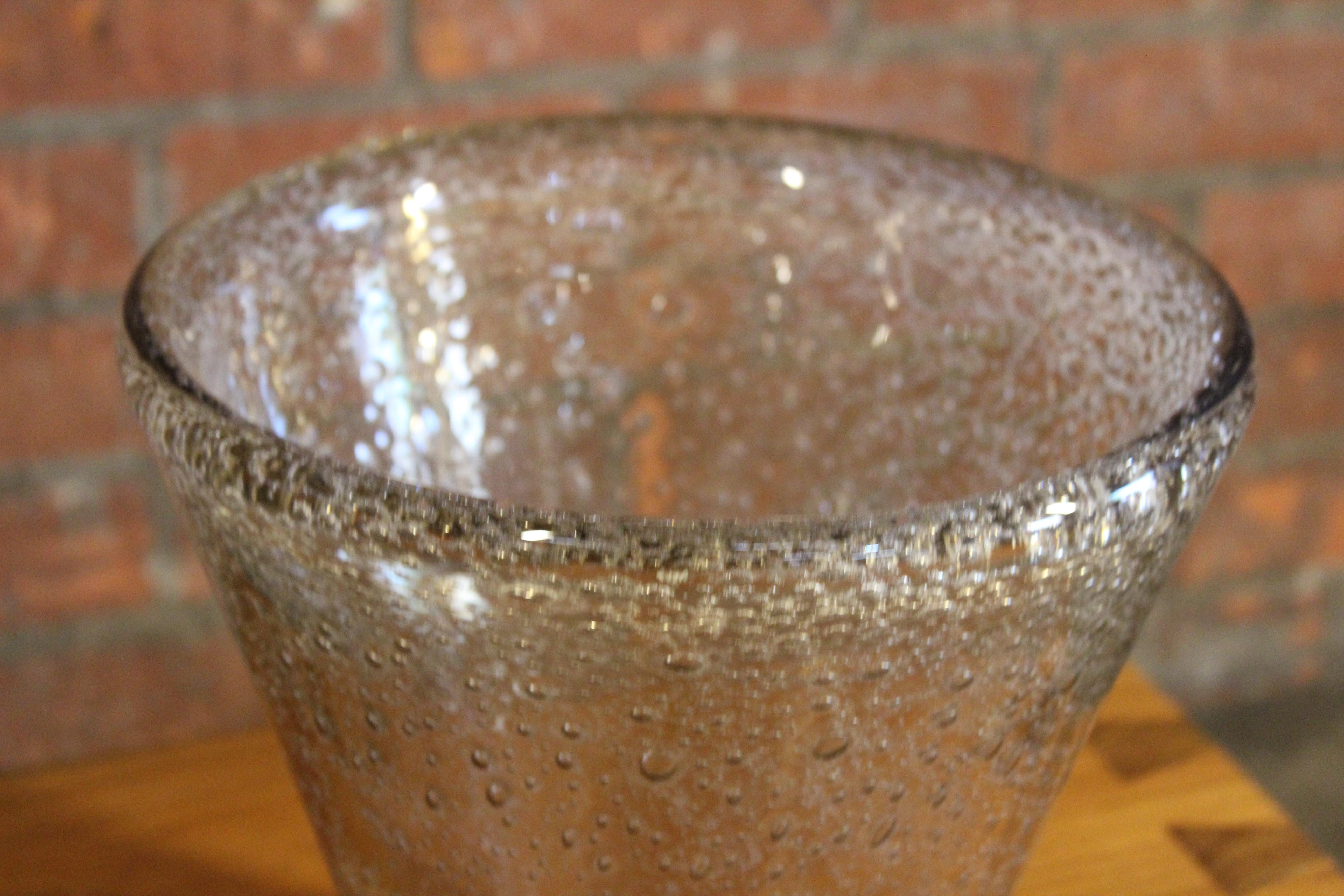 1950s French Glass Vase by Daum at 1stDibs