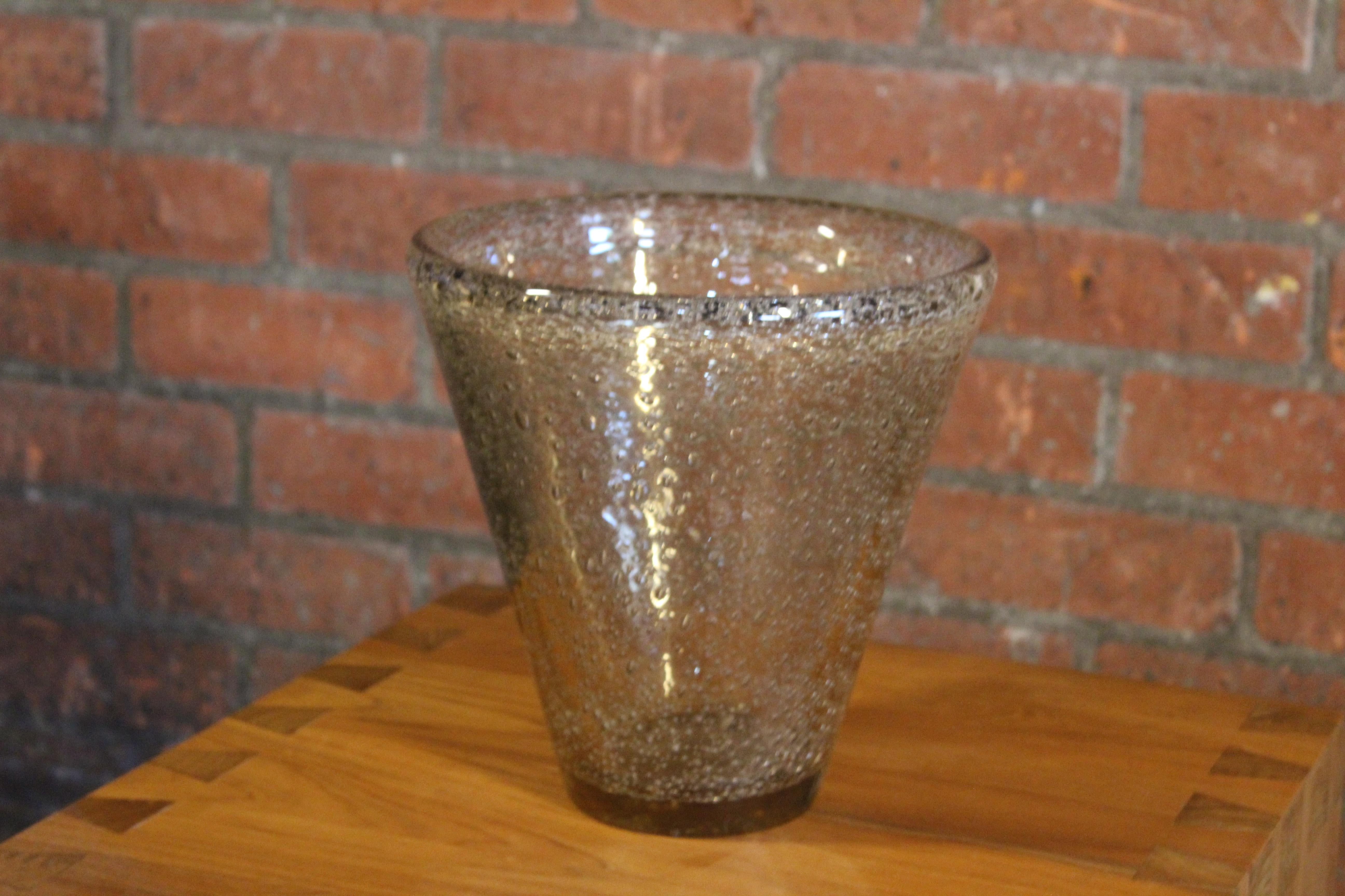 1950s French Glass Vase by Daum at 1stDibs
