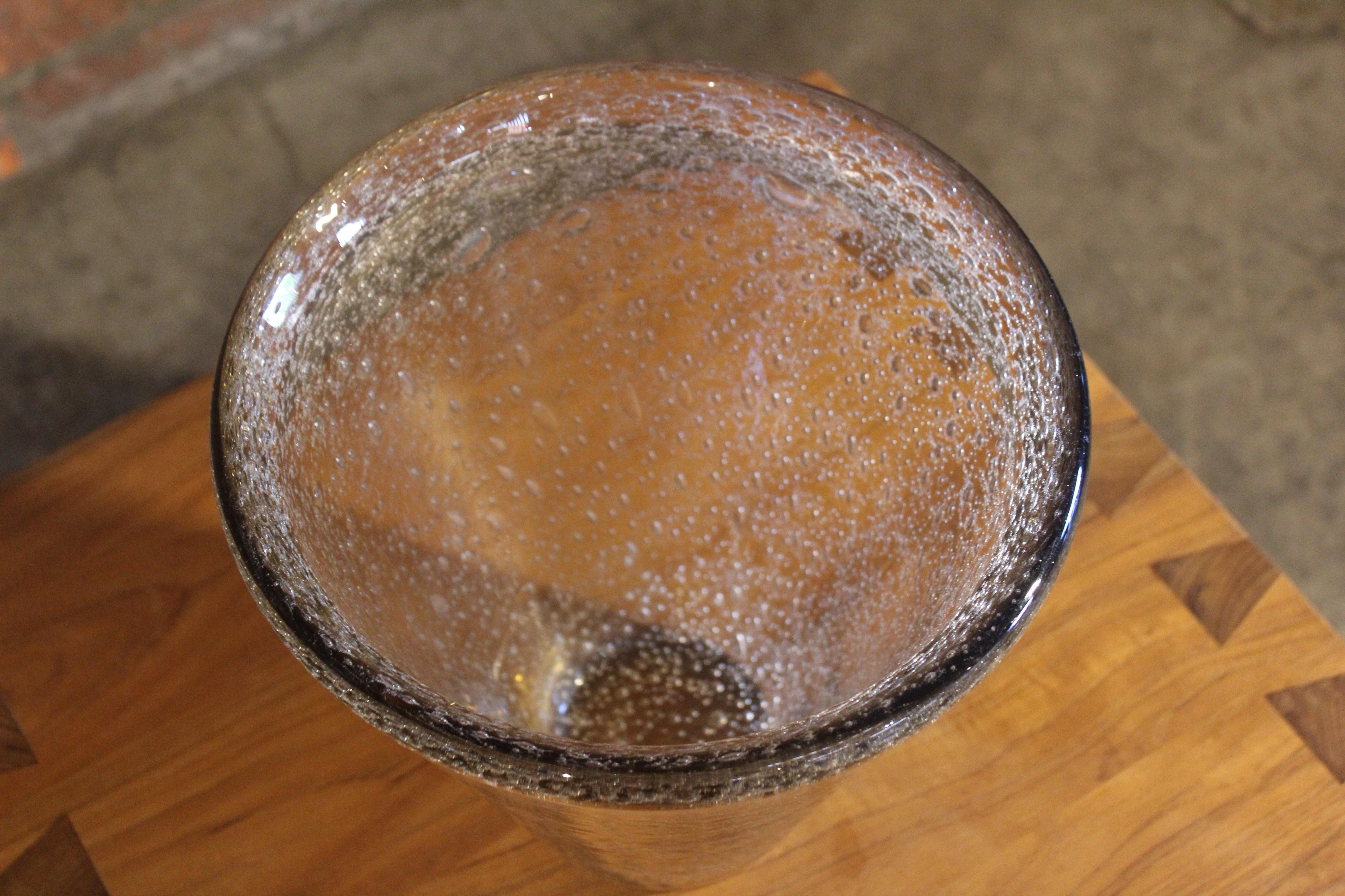 1950s French Glass Vase by Daum at 1stDibs