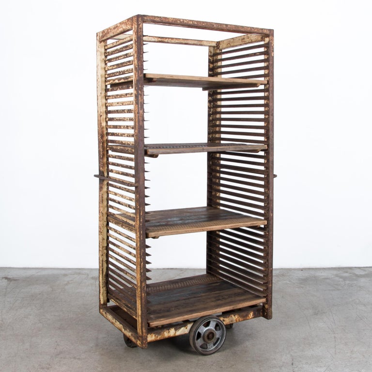 1950s French Industrial Bakery Cart at 1stDibs | bakery carts for sale ...