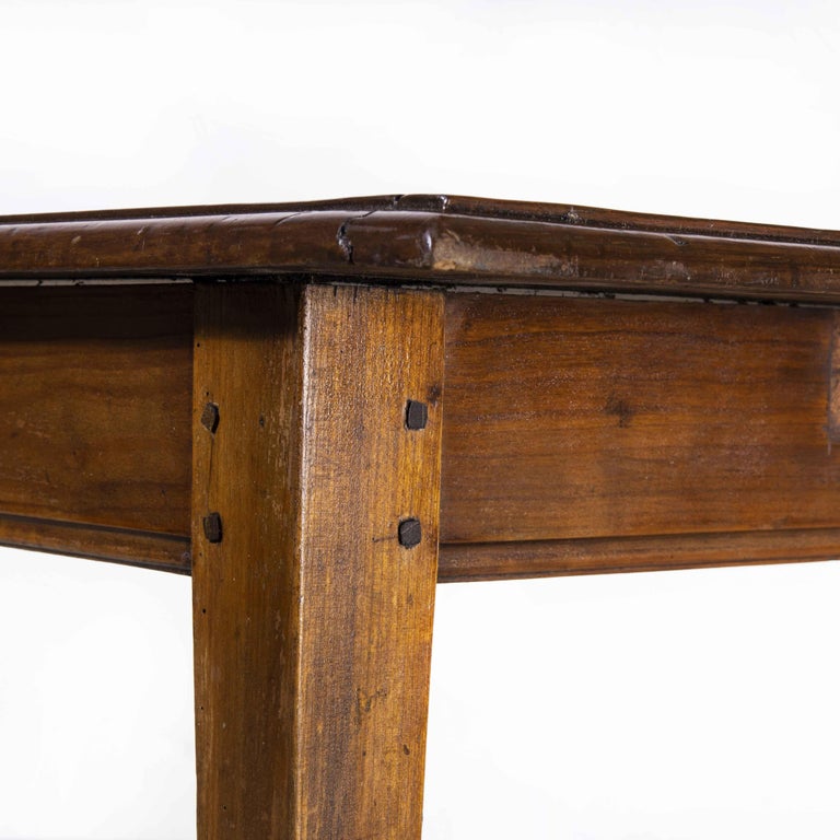 1950’s French Pear Wood Rectangular Dining Table, ''Model 1'' at 1stDibs