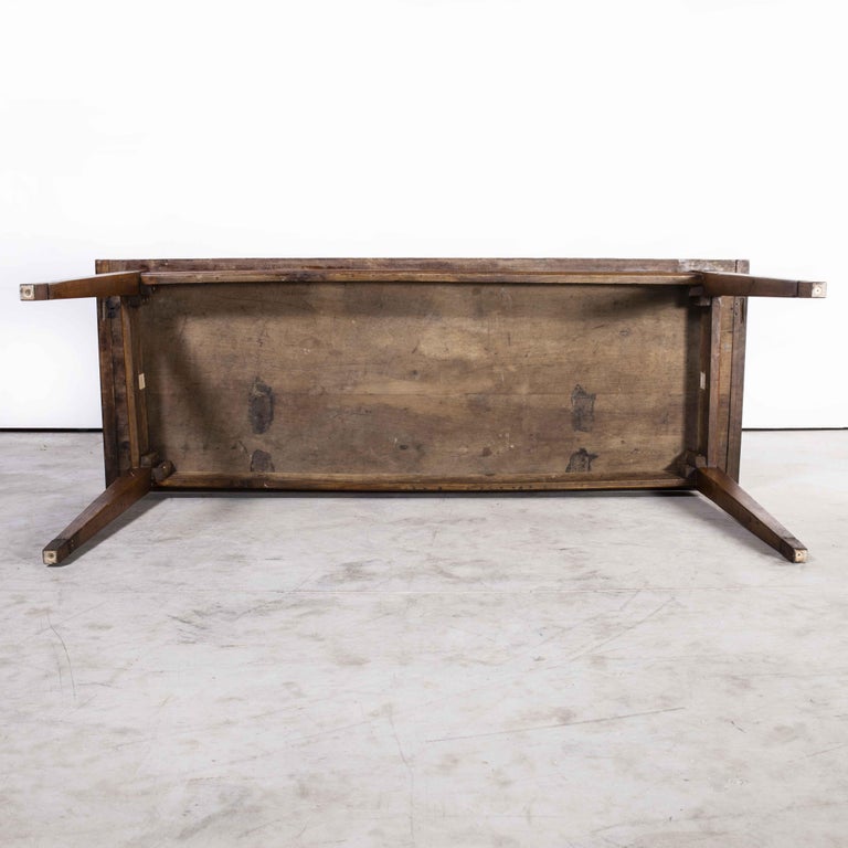 1950’s French Pear Wood Rectangular Dining Table, ''Model 1'' at 1stDibs