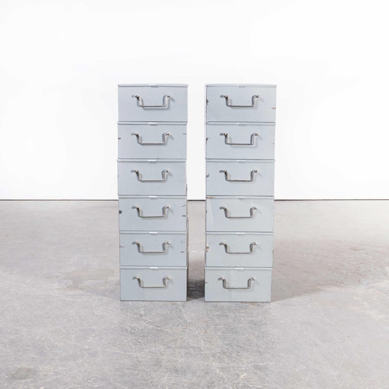 1950's German Bank Safety Deposit Boxes - Large For Sale at 1stDibs