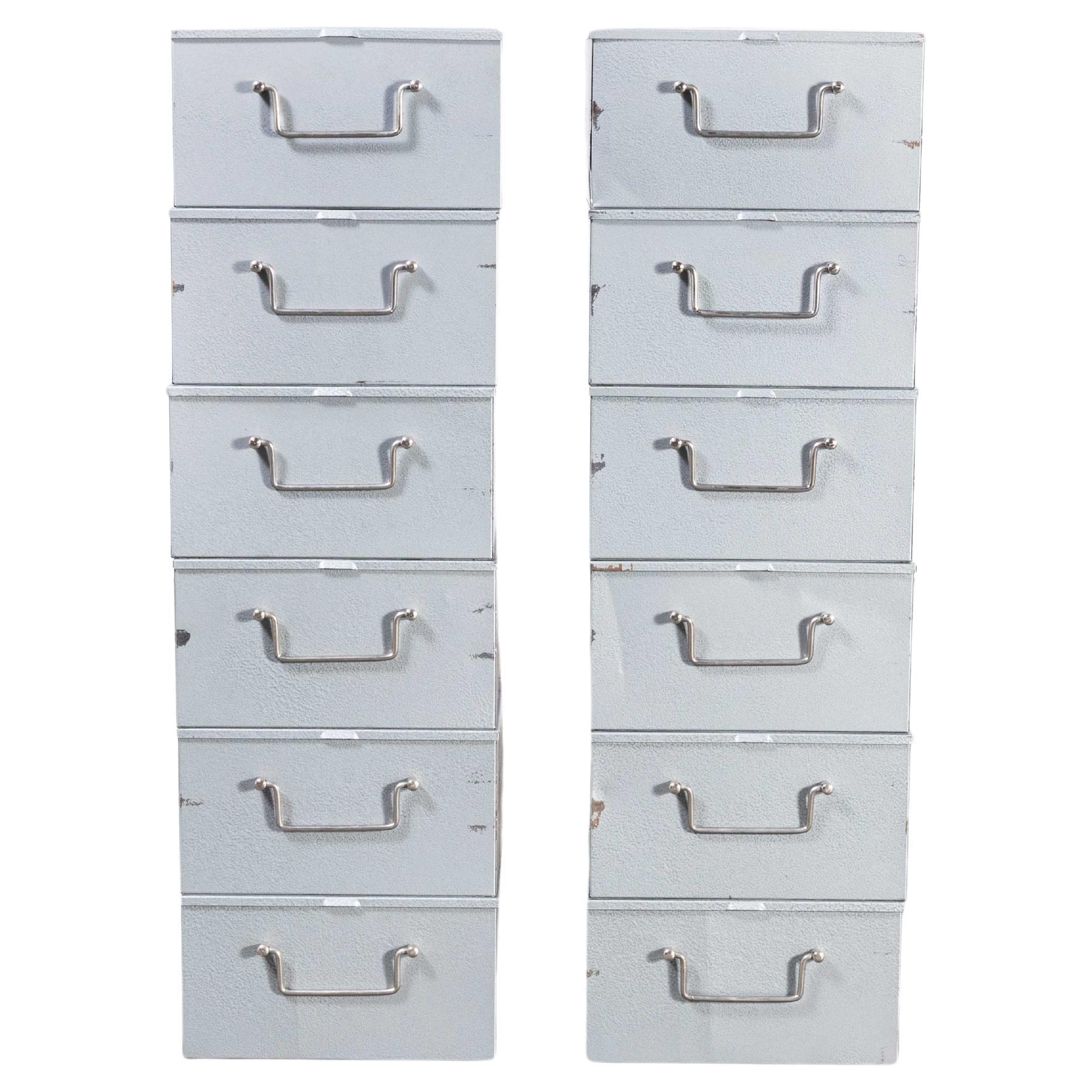 Antique Swiss Bank Safety Deposit Boxes from a Bank Locker For Sale at ...