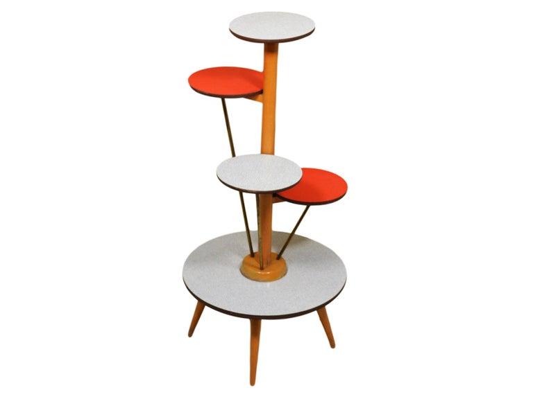 1950s German Plant Stand by Ilse Mobel For Sale at 1stDibs