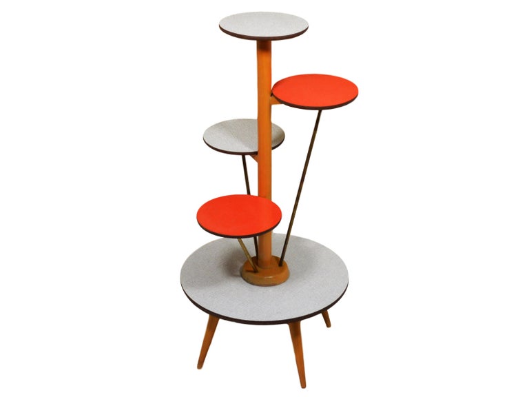1950s German Plant Stand by Ilse Mobel For Sale at 1stDibs