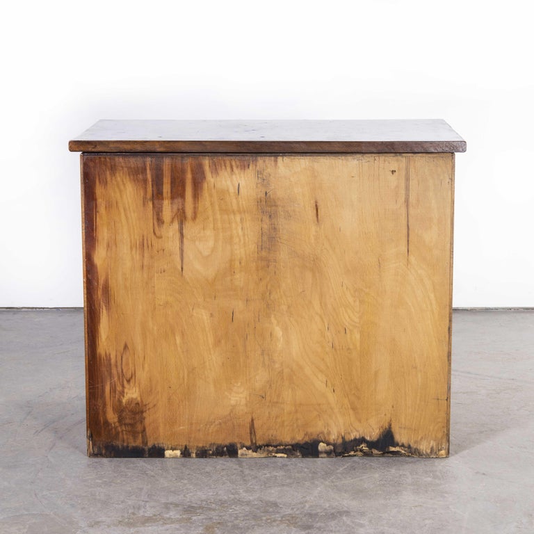 1950's Good Sized School Laboratory Chest of Drawers For Sale at 1stDibs