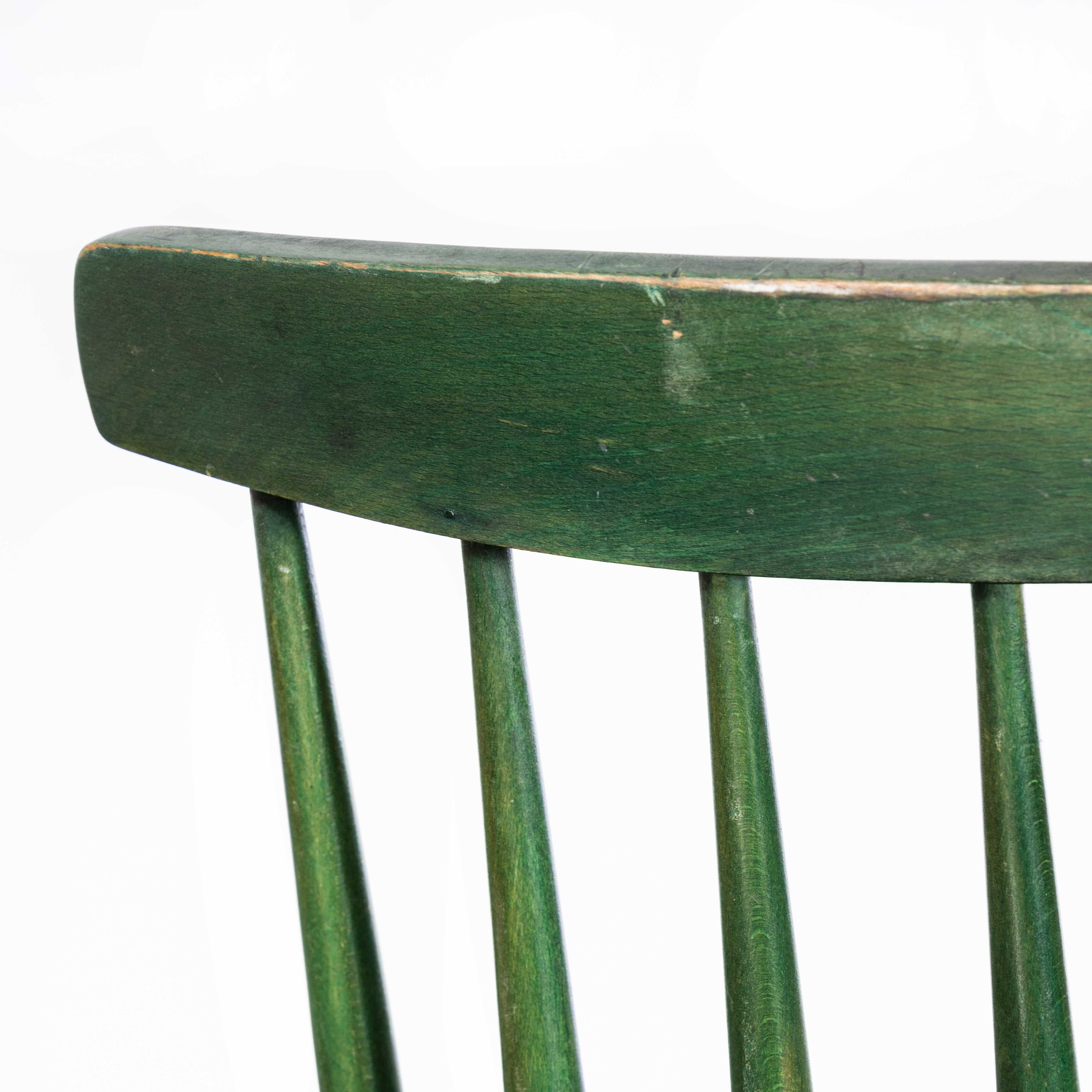 1950s Harlequin Set Stickback Dining Chairs by Ton, Set Twenty Six For ...