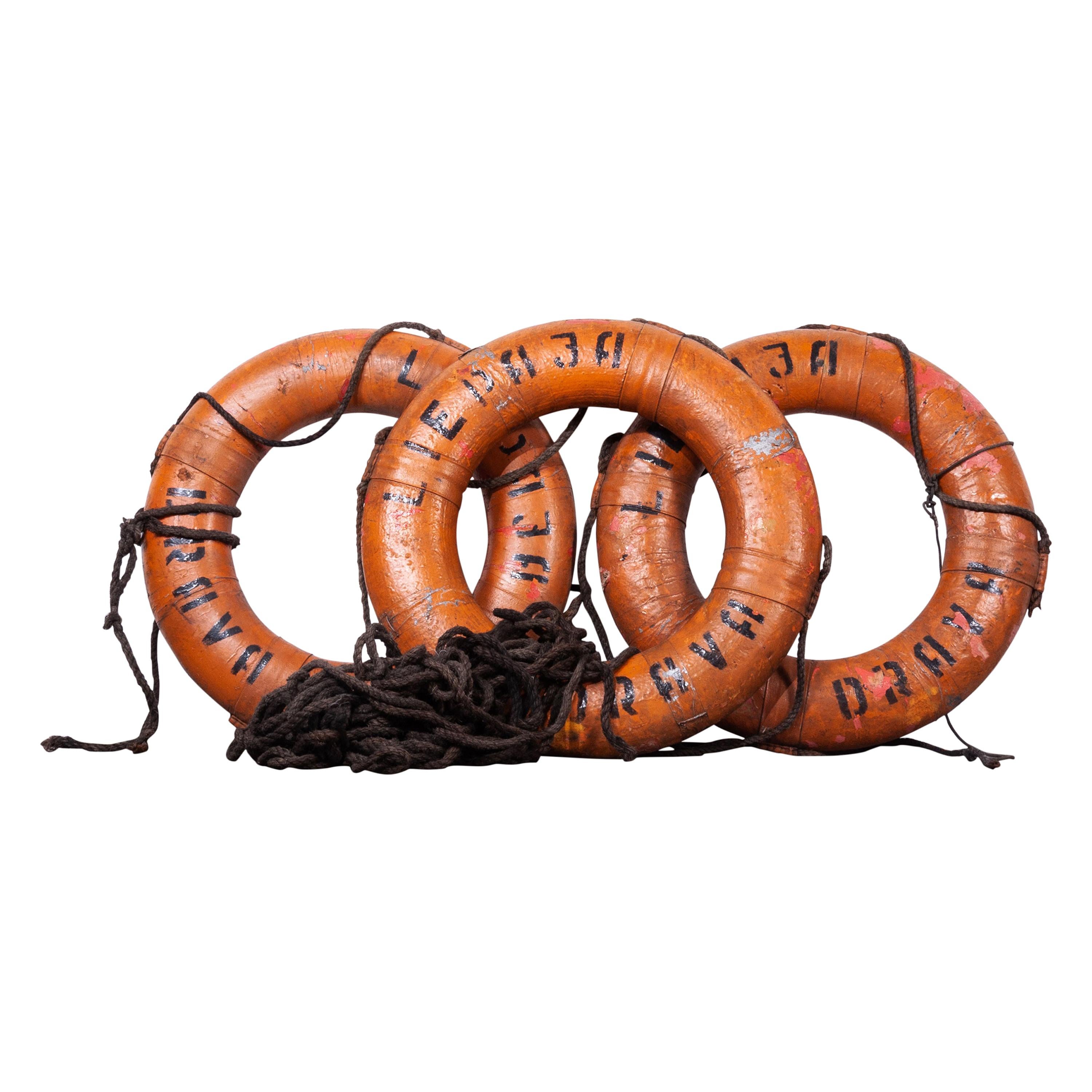 1950's Highly Decorative Ship Lifebuoys at 1stDibs