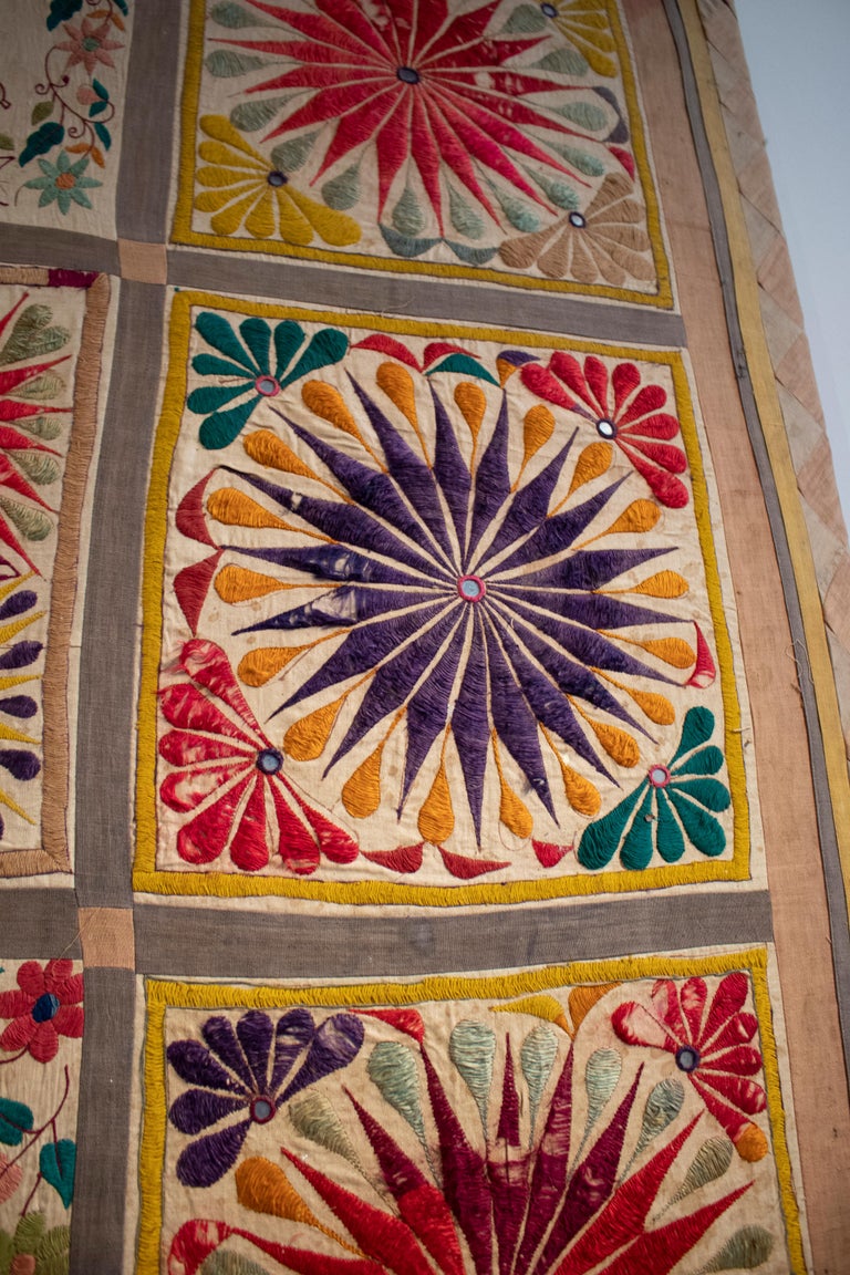 1950s Indian Hand Woven Tapestry Quilt For Sale at 1stDibs | quilt tapestry