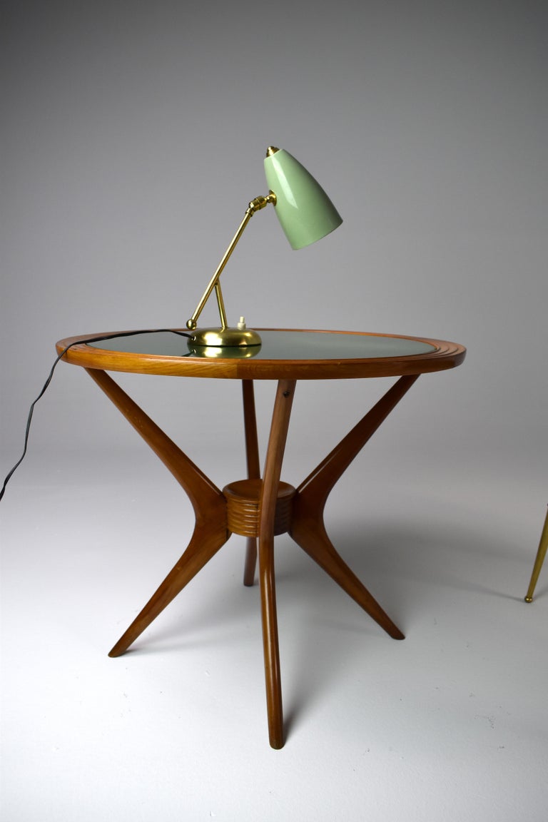 1950's Italian Articulating Desk Lamp For Sale at 1stDibs