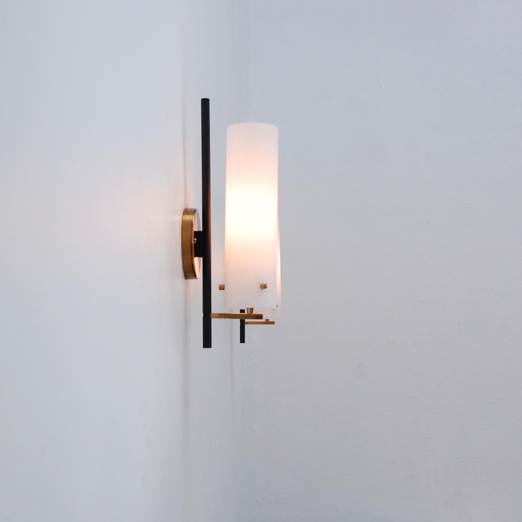 1950s Italian Cylinder Sconces at 1stDibs