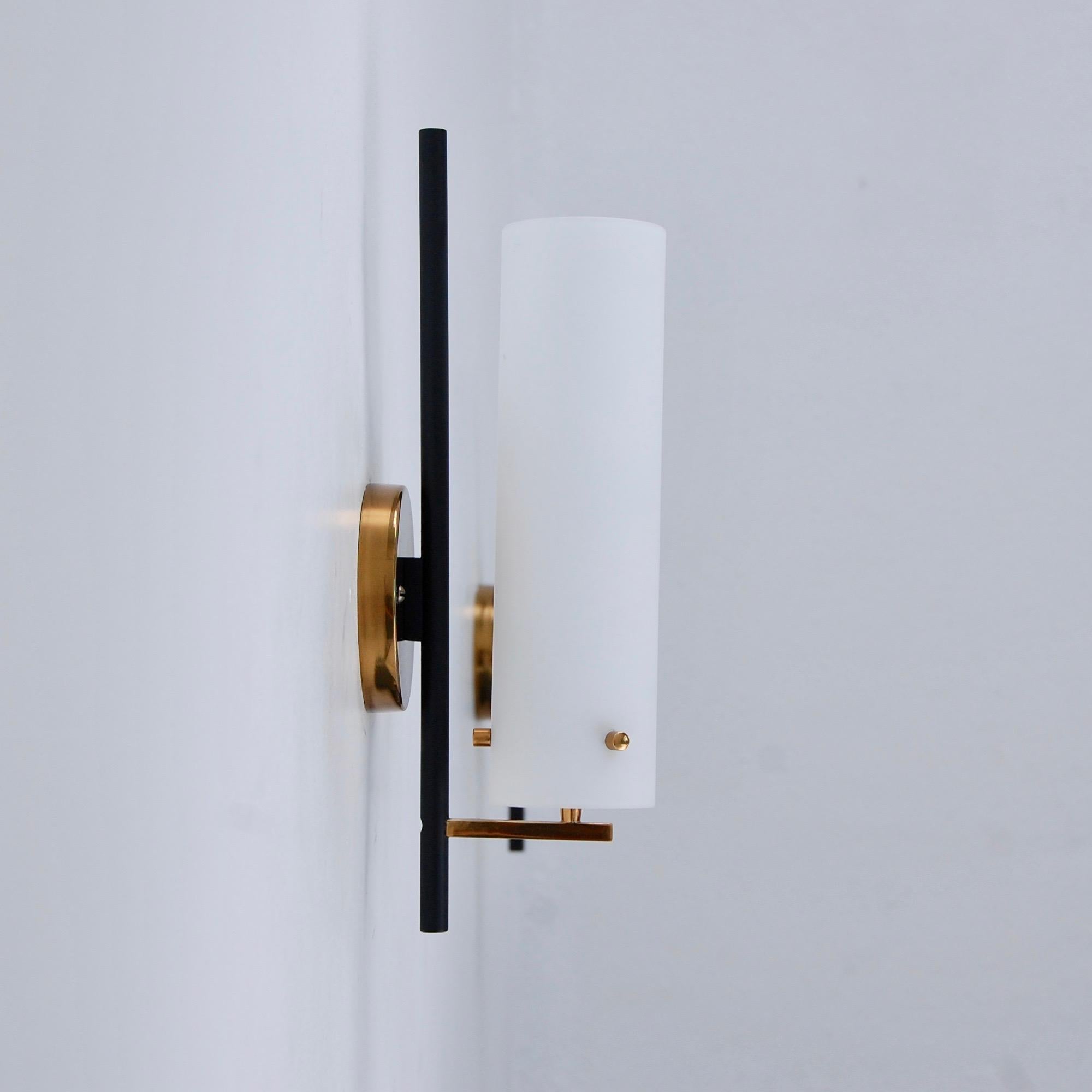 1950s Italian Cylinder Sconces at 1stDibs