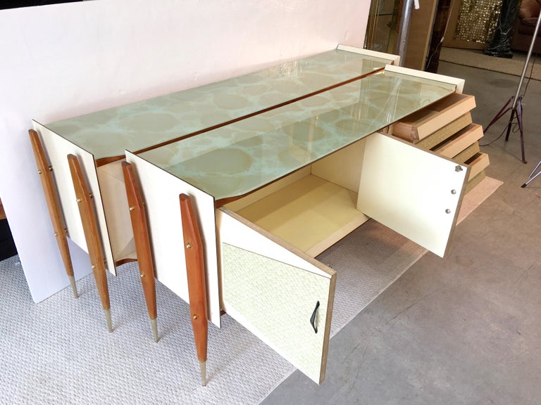 1950s Italian Geometric Buffet For Sale at 1stDibs | 1950s buffet ...