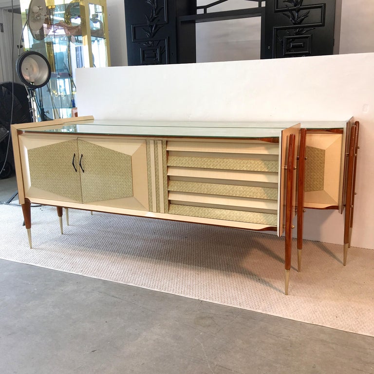 1950s Italian Geometric Buffet For Sale at 1stDibs | 1950s buffet ...