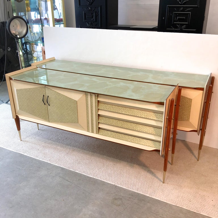 1950s Italian Geometric Buffet For Sale at 1stDibs | 1950s buffet ...