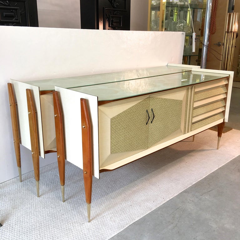 1950s Italian Geometric Buffet For Sale at 1stDibs | 1950s buffet ...